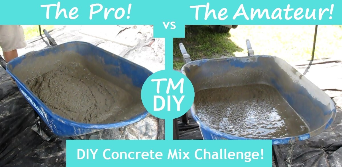 How to Mix Concrete Like a Pro – Thrifty Mom's DIY